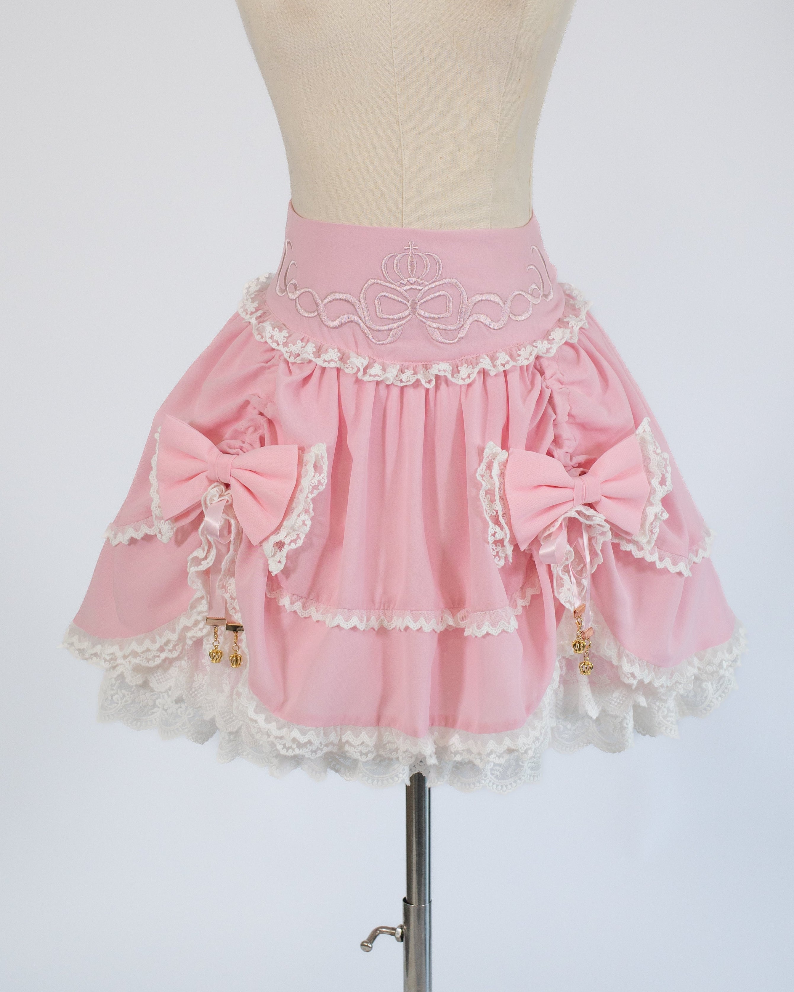 Himegyaru pastel pink 2-way skirt [Gyaru line] – Lilia & Lace